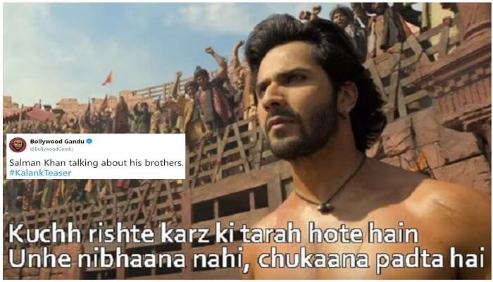 Kalank Teaser Has Bought Some Meme – aTrendHub