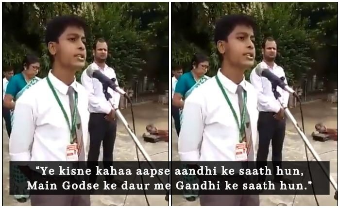Ayush Chaturvedi, A 17-YO Student Whose Speech On Gandhiji Is Already ...