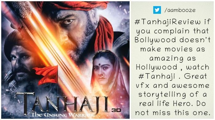 Tanaji: The Unsung Warrior, Tanaji: The Unsung Warrior Review, Tanaji ...