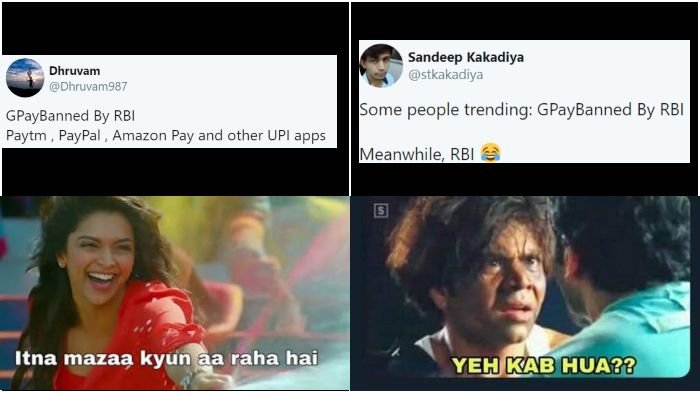Google Pay Banned? Memes And Joke Rain On Twitter After Confusion ...